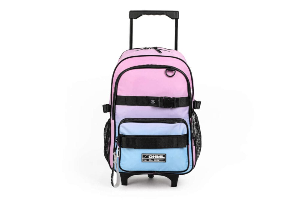 Mochila Chimola combinada con carro 18″ – La Sorpresa Marroquinería