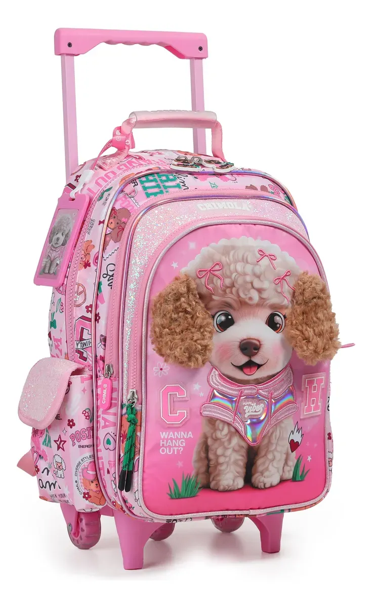 Mochila Chimola c/c 18″ Grande. Personaje: Poodle – La Sorpresa ...