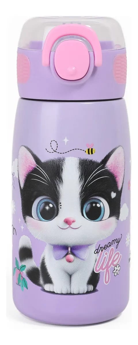Botella Térmica Chimola Cat Con Atractivo Embalaje. – La Sorpresa ...